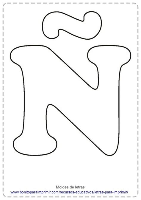 Moldes De Letras Del Abecedario Para Imprimir