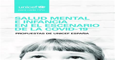 Salud Mental E Infancia En El Escenario De La La Población Infantil