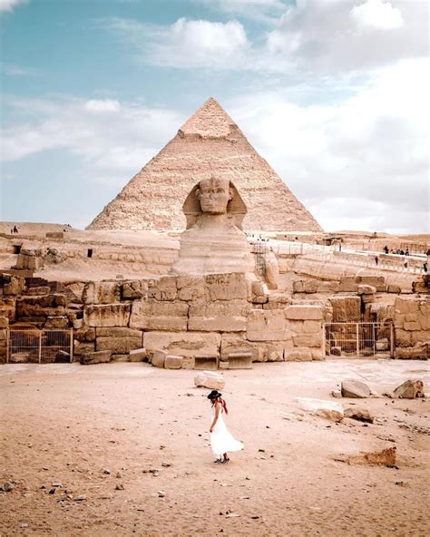 The Sphinx And Giza Pyramids With Hannah Nick Picture Egypt Travel Egypt Travel Life