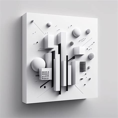 Premium AI Image Ai Generated Illustration Data Sorting Concept Abstract Geometric Background