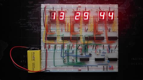 Building A 24 Hour Clock On Breadboards Youtube