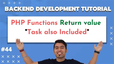Php Functions Returning Value Explained In Hindi Php Tutorial In