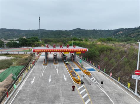 融通大湾区 惠深高速惠州段长龙互通建成通车