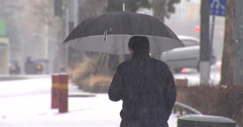 서쪽 눈·비 Vs 동쪽 건조특보두 얼굴의 날씨