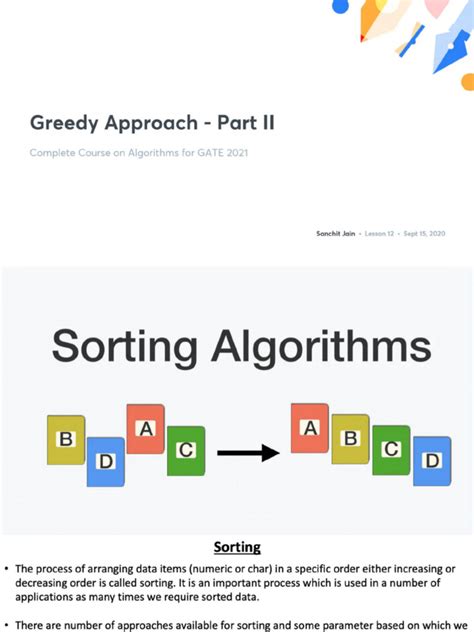 lesson 11 greedy approach part ii pdf