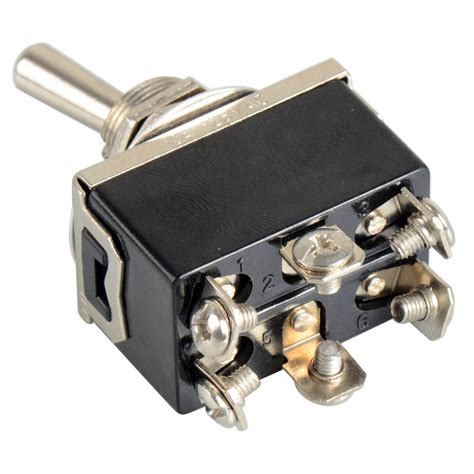 Compra 6 Pines Dpdt Interruptor Momentáneo Encendido Apagado Encendido Polaridad Inversa Dc Moto