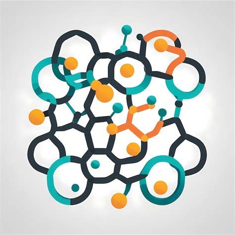 Premium Ai Image Fascinating Molecular Structure