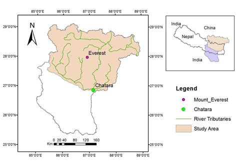 Koshi River Basin Source Srtm 90m Digital Elevation Data Cgiar Download Scientific Diagram