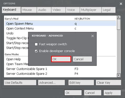 How To Open The Console In Gmod