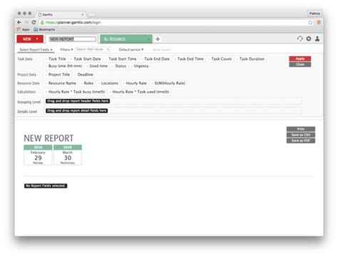 Resource Planning Best Practices Reports Ganttic