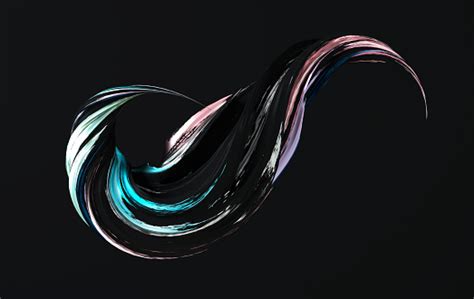 색상 전체 동적 추상 트위스트 모양입니다 3d 렌더 Vawe 나선형 컴퓨터 생성 기하학적 그림 0명에 대한 스톡 사진 및 기타 이미지 Istock