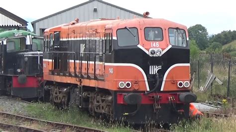 Ie 141 Class Start Up At Downpatrick Train Station Youtube