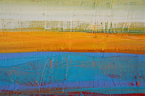 이 캔버스의 표현력이 풍부한 붓놀림은 예술적이고 역동적인 추상 배경을 만듭니다 0명에 대한 스톡 사진 및 기타 이미지 0명