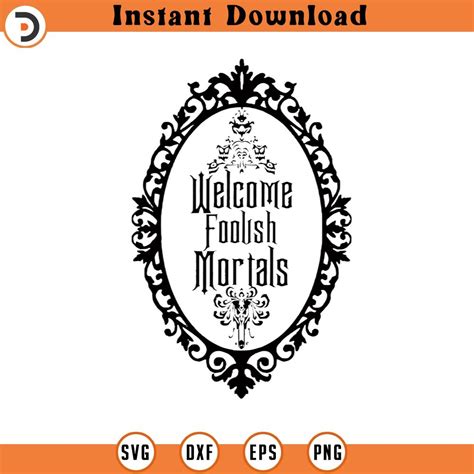 Foolish Mortal Svg Inspire Uplift