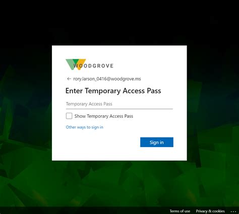 Secure Authentication Method Provisioning With Temporary Access Pass Microsoft Community Hub