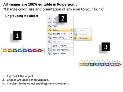 PowerPoint Slides Chains Flowchart Process Leadership Ppt Design Slides