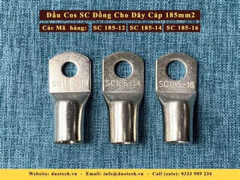 Đầu Cos Sc185 Dày Cosse Bít Sc185 12 Sc185 14 Cáp 185mm2