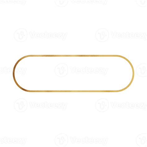 Golden Rectangle Outline 23250507 Png