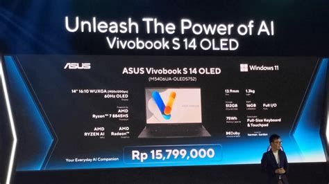 ASUS Rilis Vivobook S 14 OLED Di Indonesia Lebih Tipis Dan Ringan Jagat Review