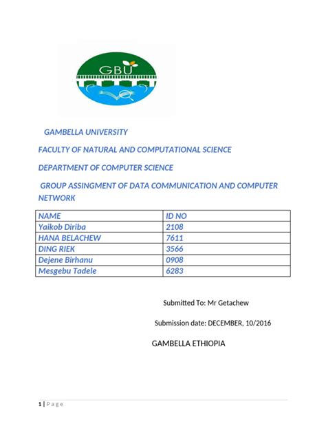 Dccn Assignment Pdf Computer Network Internet Standards