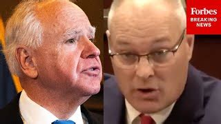 Tim Walz Is Actively Attempting To Threaten And Suppress Fraud