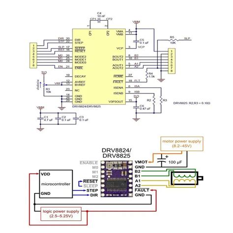 A4988 Drv8825 Stepper Motor Driver With Heat Sink 3d Printer Parts Stepstick Carrier Reprap