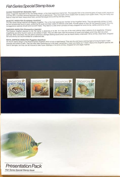 1989 Singapur Folder Fische Satz Kaufen Auf Ricardo