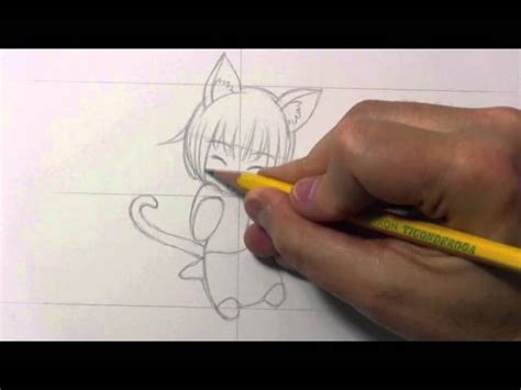 How To Draw Chibi Cat Girl How To Draw Chibi Cat Girl
