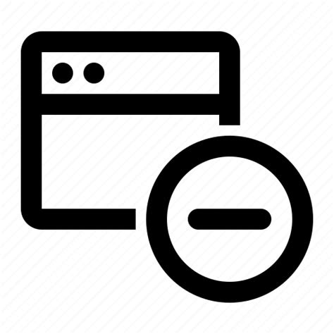 Remove Web Webpage Browser Website Icon Download On Iconfinder