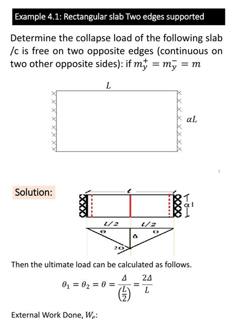 Yield Line Examples 2 Pdf Triangle Yield Engineering Yield Line Examples 2 Pdf Triangle Yield Engineering