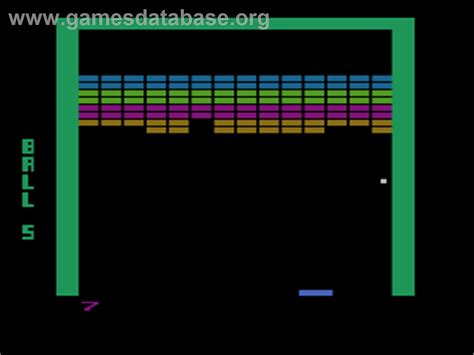 Super Breakout Atari 8 Bit Games Database