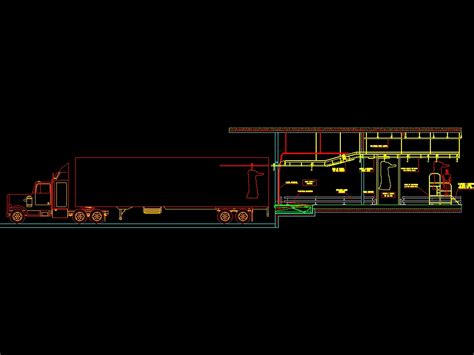 Rail And Loadingunloading Dock In Autocad Cad 12024 Kb Bibliocad