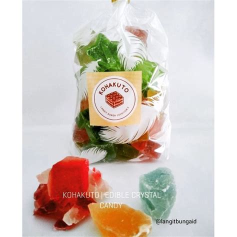 Jual Kohakuto Edible Crystal Candy Batu Bintang Shopee Indonesia