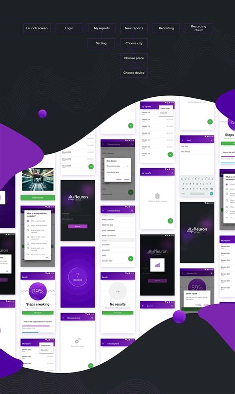 Neuron Software Android App On Behance