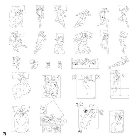 Cad Sleeping People Top View Toffu Co People Top View Cad Blocks Top View