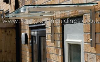 Glass Canopy Above Front Door Glass Door Ideas