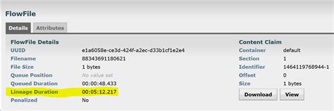 Apache Nifi Total Execution Time Stack Overflow