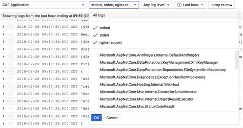 Log Names In ASP NET Core Logging Issue Googleapis Google Cloud Dotnet GitHub