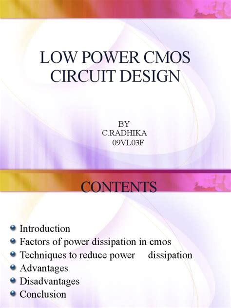 Pdf Low Power Cmos Circuit Design 1 Dokumen Tips