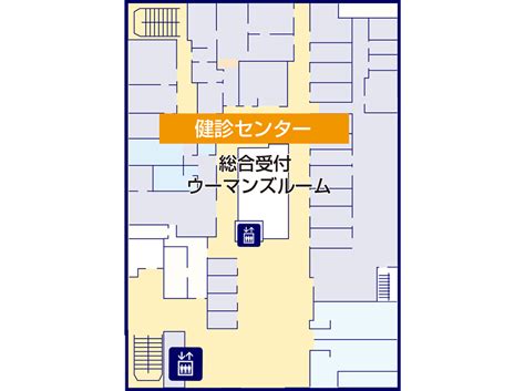 フロアマップ 福井県済生会病院