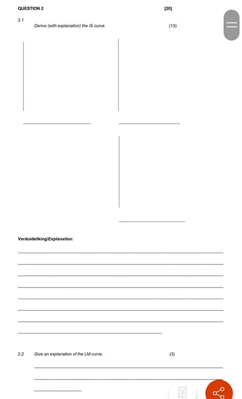Solved Give An Explanation Of The Lm Curve