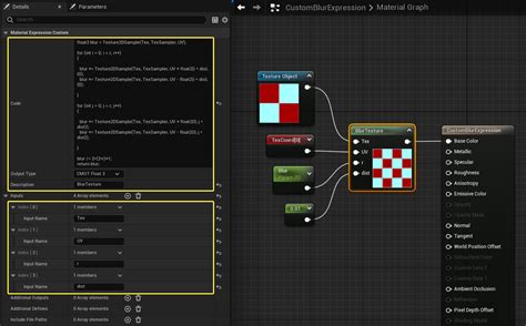 custom material expressions in unreal engine