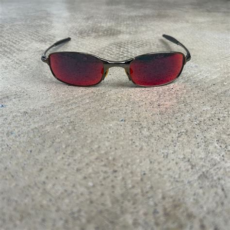 Vintage Oakley Square Wire Sunglasses Iridium Kaufen Auf Ricardo