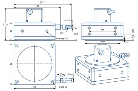 Ttl Linear Draw Wire And Cable Displacement Sensor Transducer Briterencoder Absolute