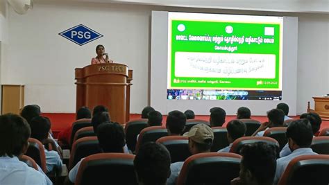 Sathya Palanisamy On Linkedin Guiding The Psg Polytechnic Final Year