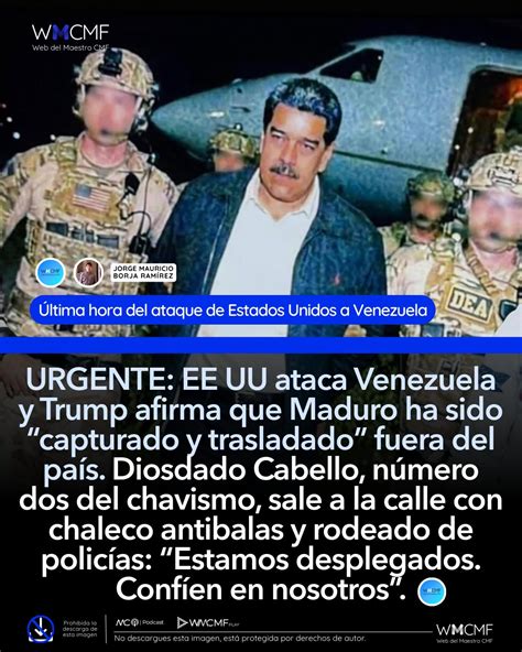 Web Estados Unidos Anunció Haber Capturado Al Presidente Venezolano