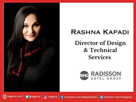 Radisson Hotel Group Appoints Rashna Kapadi As Director Of Design And Ts