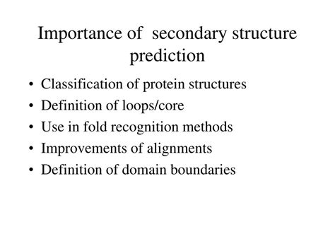 Ppt Protein Secondary Structure Prediction Powerpoint Presentation Free Download Id793861