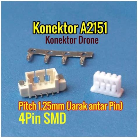 Jual Socket Konektor Jst Pin Pitch Tipe A Molek Smd Kota Surabaya Gst Thaw