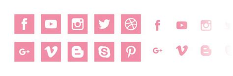 50 Free Social Media Icon Sets For Your Designs [vector Based]